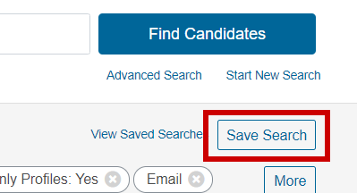 Dice Knowledge Center | How do I conduct candidate searches and get ...