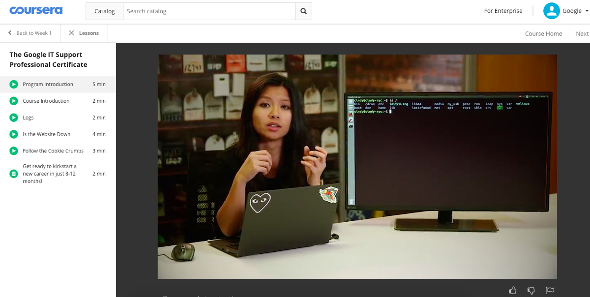 Google, Coursera Launch New IT Support Certification | Dice.com Career ...